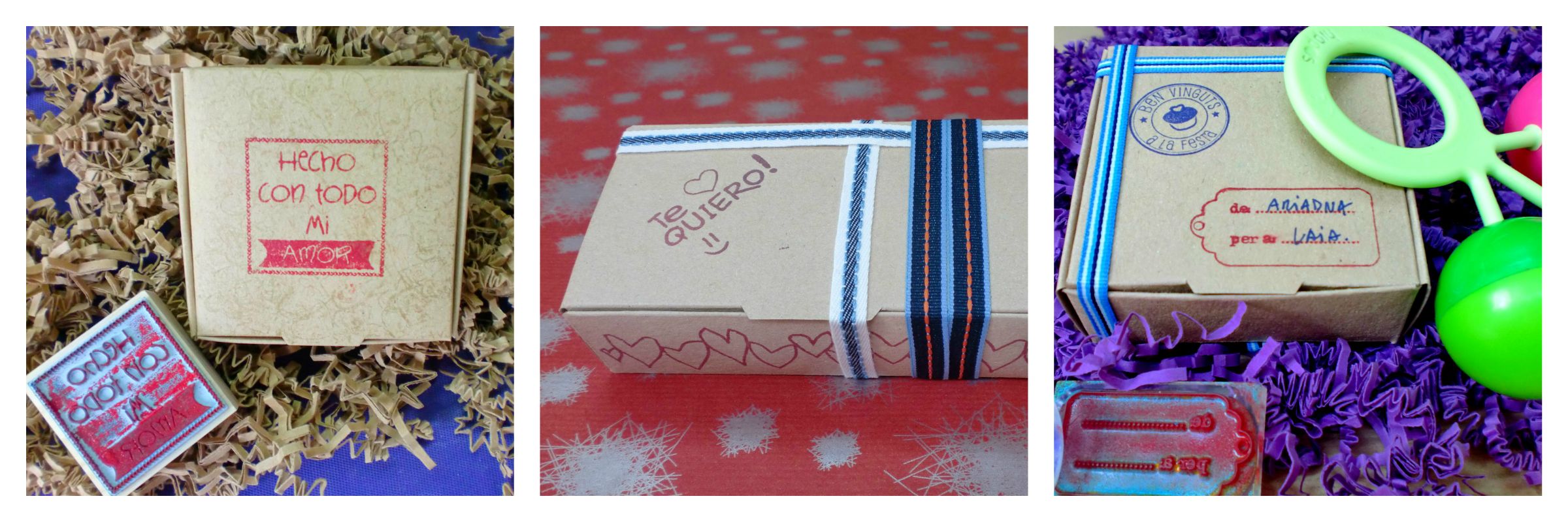 ¿Cómo personalizar cajas con sello? - Blog de Sellos de Goma